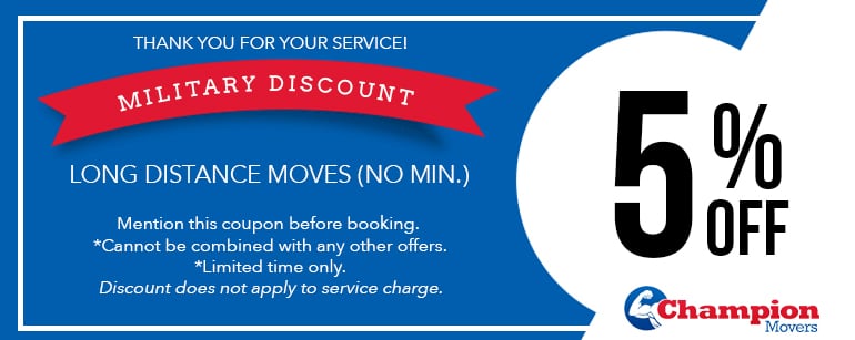 Las Vegas Moving Coupons | Champion Movers (702) 876.2343